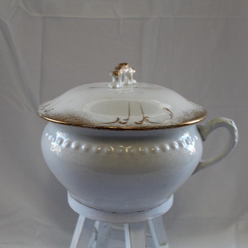 Antique Chamber Pot - Etsy