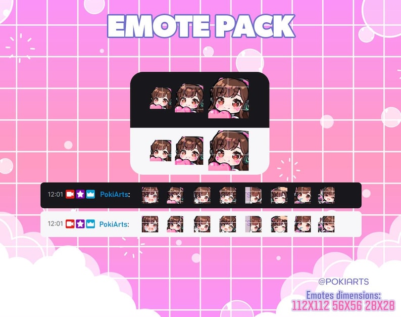 DVA Overwatch | Static Emotes Pack for Twitch, Discord, Youtube & Kick ...