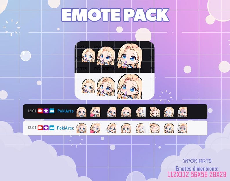 Dagger Marvel Rivals | Static Emotes Pack for Twitch, Discord, Youtube ...