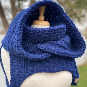 Alpaca Blend ,the Matrixx Hood, Cowl, Viral Cowl, Alpaca/acrylic, Made ...