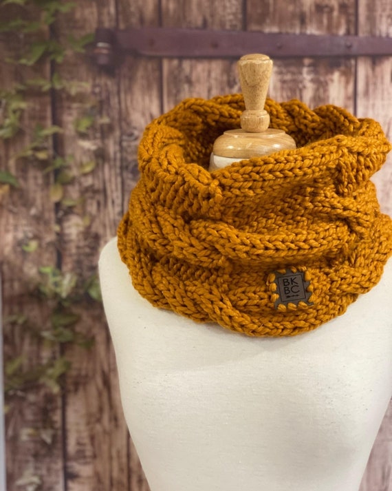 More Colorssuper Chunky Squishy Infinity Cowl Handmade - Etsy
