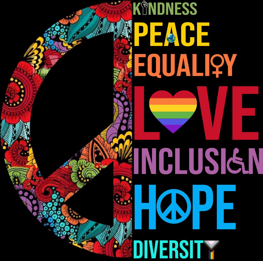 Equal Rights and Kindness Bundle (transparent Backgrounds) - Etsy