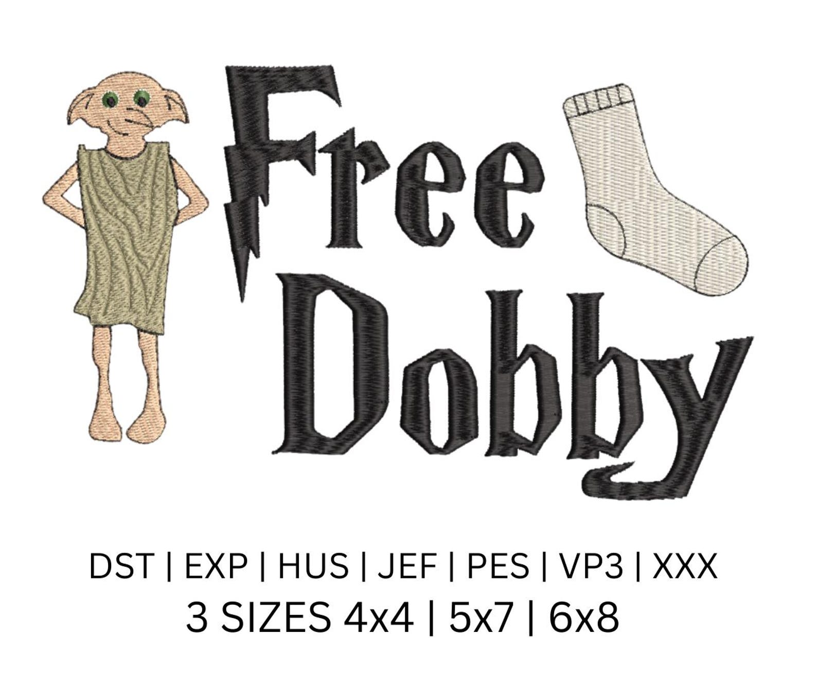 Wizard House Elf Free Dobby Machine Embroidery Design - Etsy