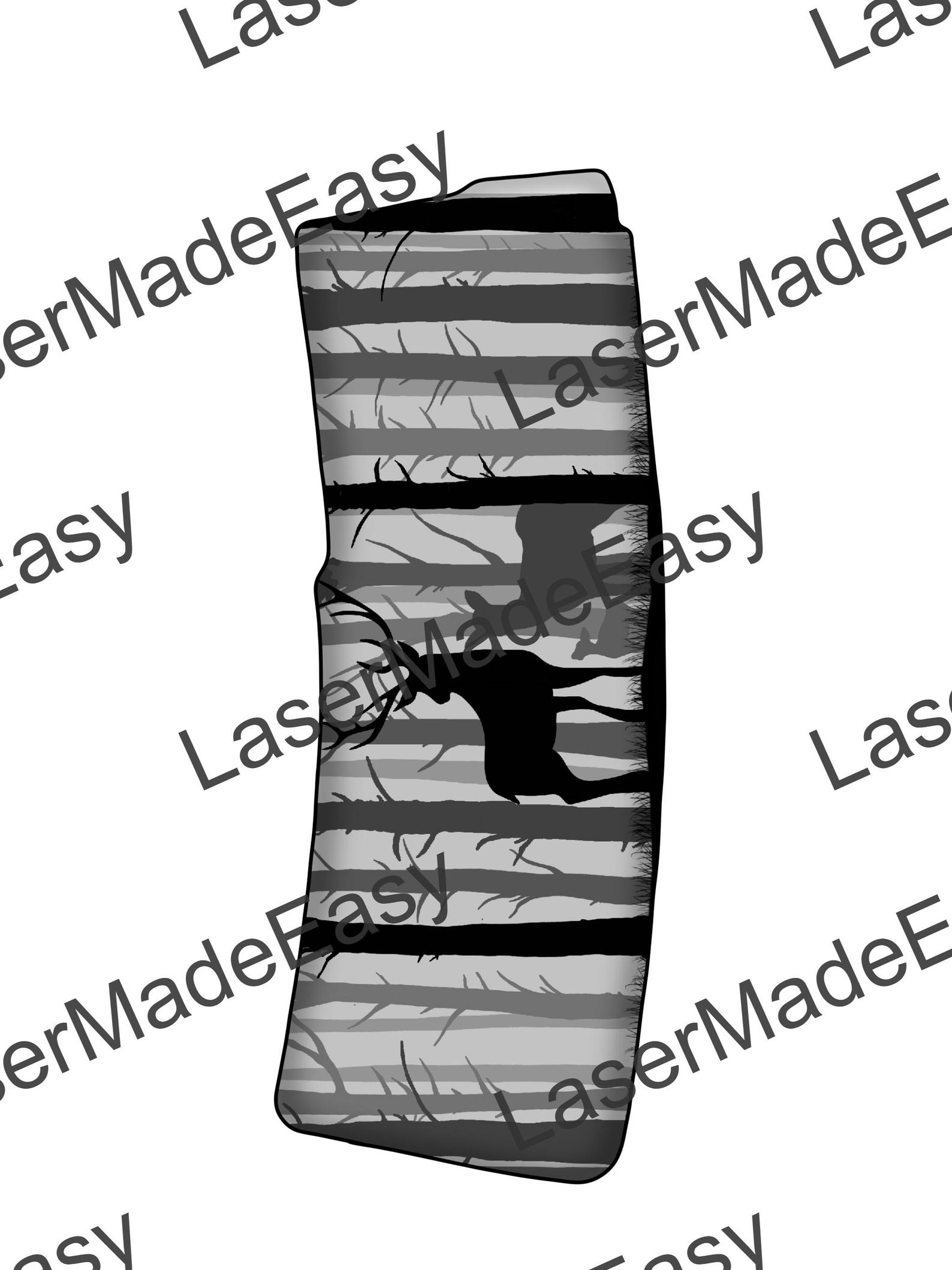 Deer / Hunting Pmag Design Template – SVG Files for Fiber Laser ...