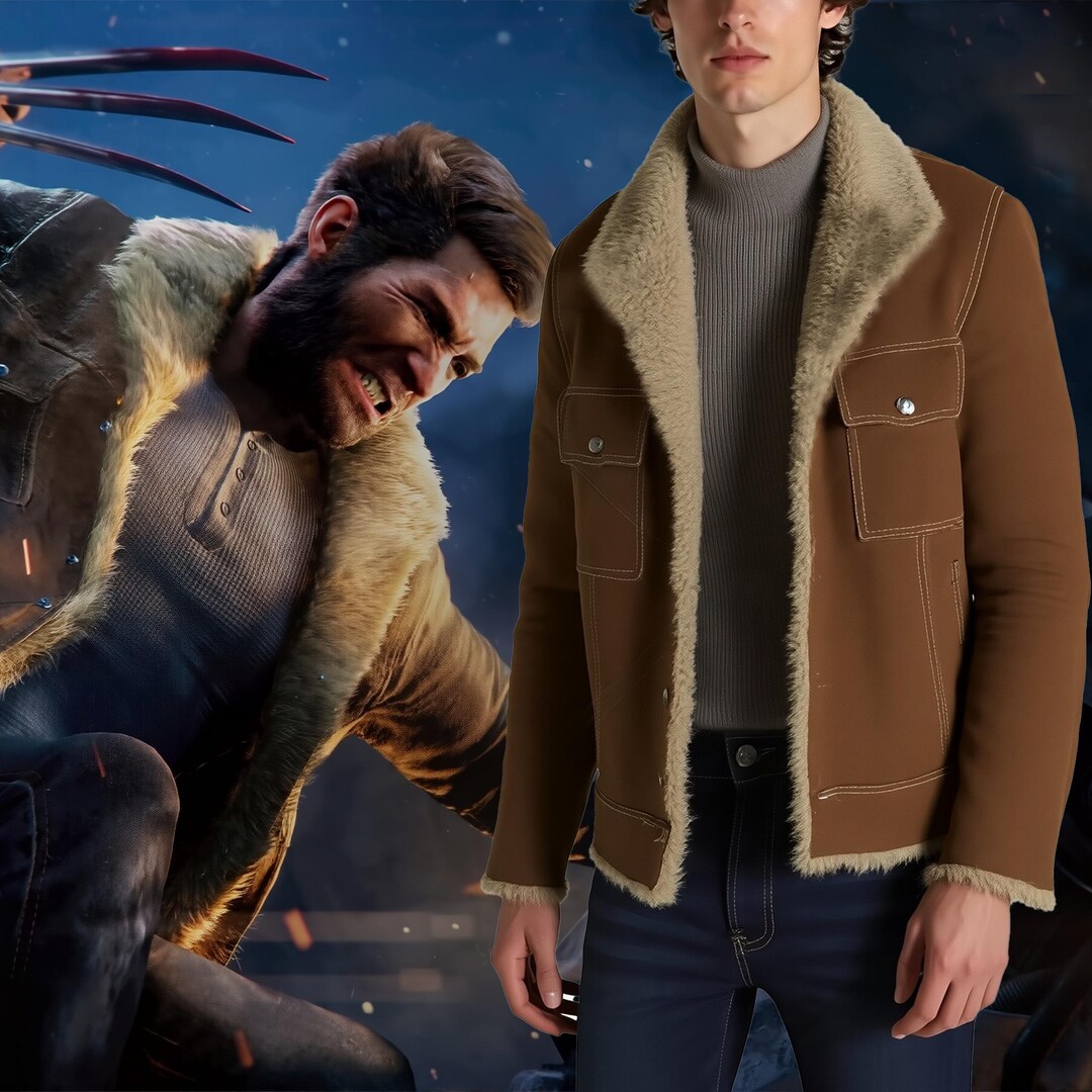 Wolverine Game Cosplay Jacket - Xmen Origins Hugh Jackman Jacket ...