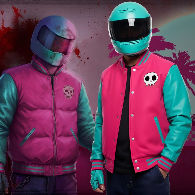 Hotline Miami Jacket Mask - Etsy