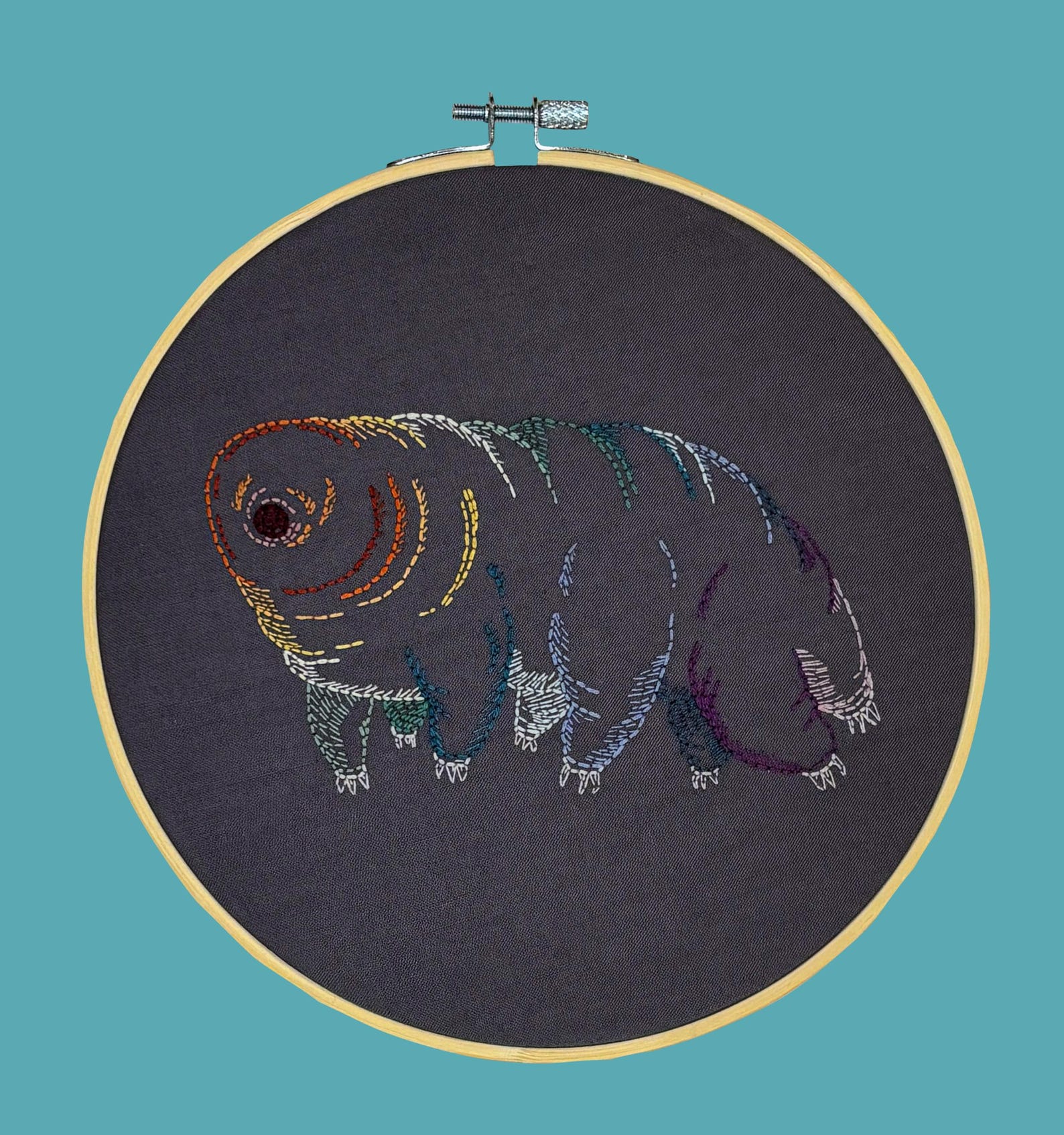 TARDIGRADE Embroidery PDF Pattern – Instant Download Featuring Original ...