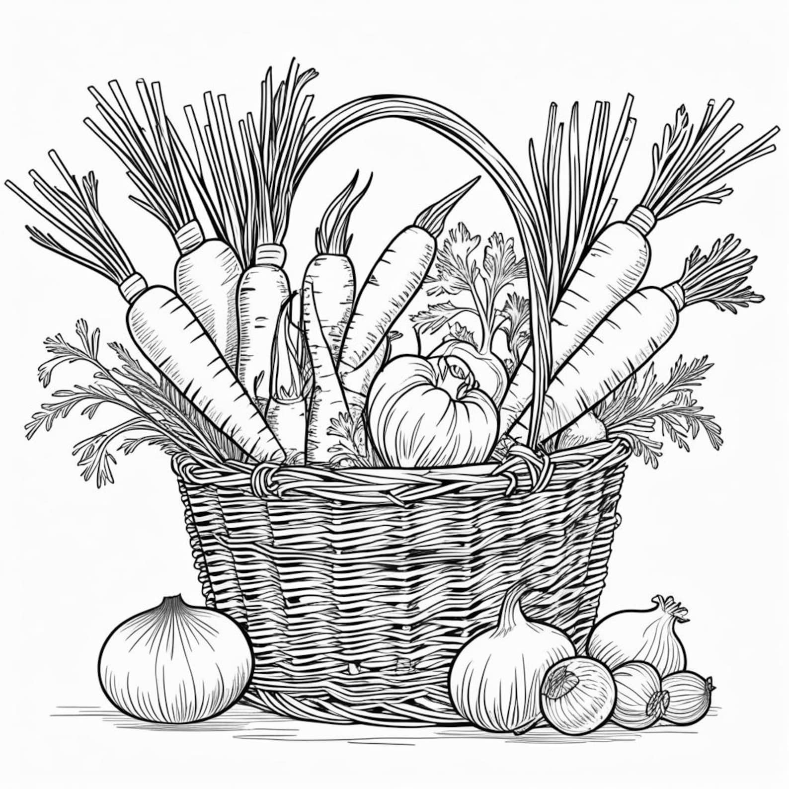 Coloring Pages Plus Bonuses. ABC Fruit and Veggie Coloring Pages (26 ...