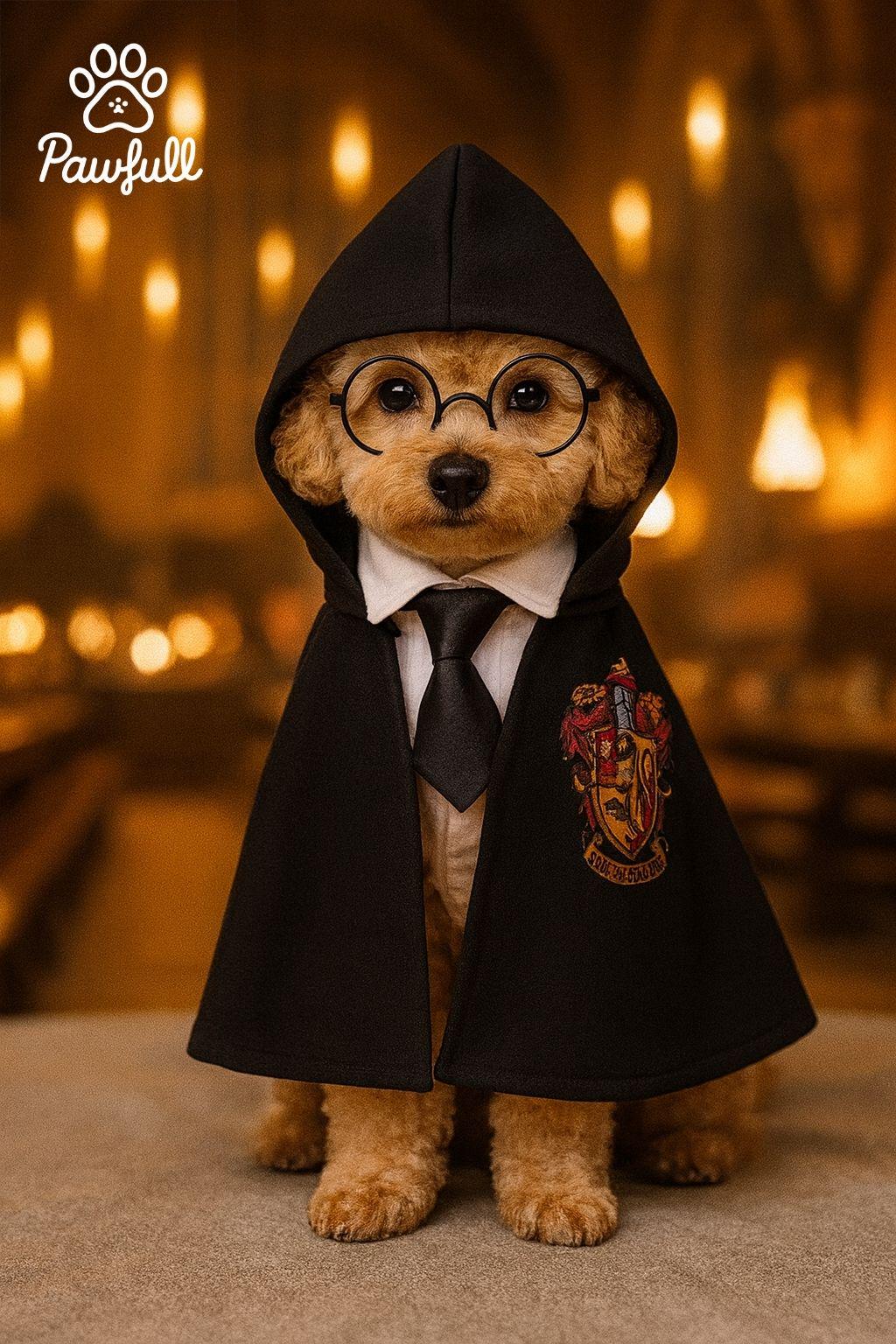 Wizard Pet Costume: Magic Cape With Bow Tie for Dogs and Cats - Etsy
