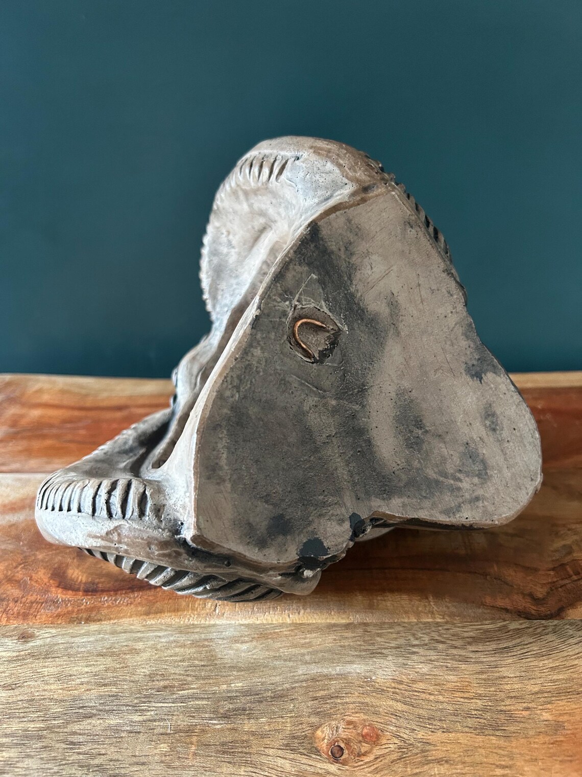 Whimsical Fantasy Satyr Wall Planter / Indoor-outdoor/stone Look Head ...