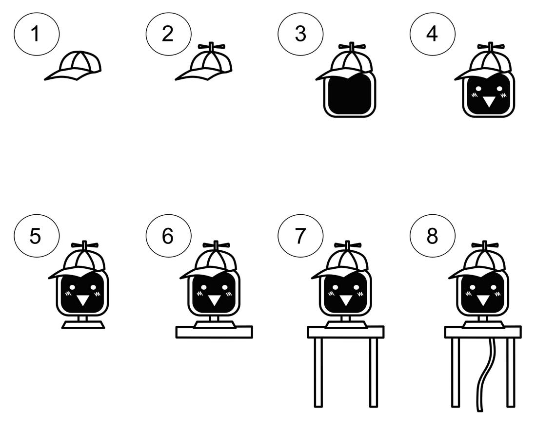 Sprunki All 20 How-to-draw Pages of Incredibox Sprunki, Plus 20 ...