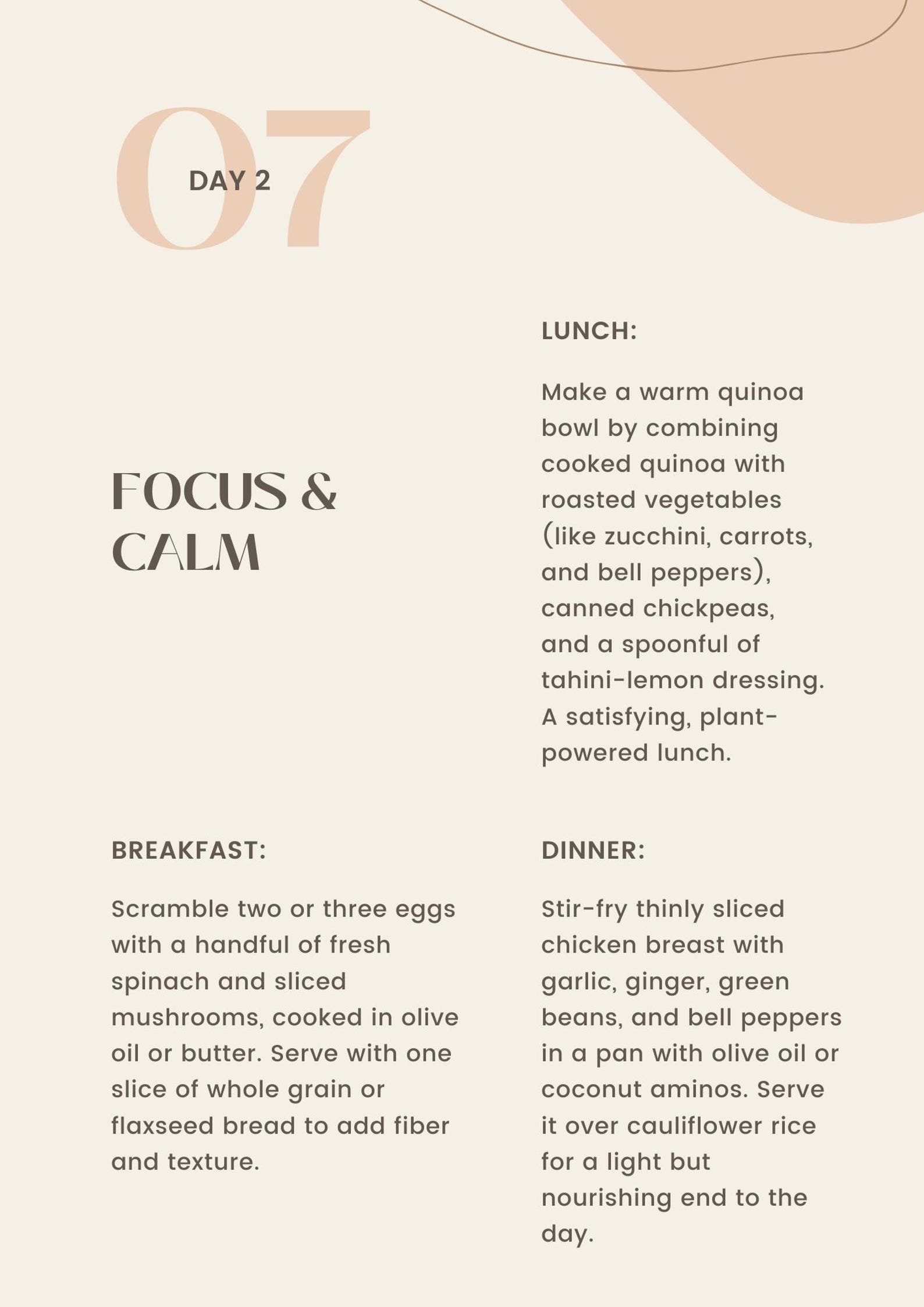 Blood Sugar Balance Made Simple – 3-day Glucose-friendly Meal Plan ...