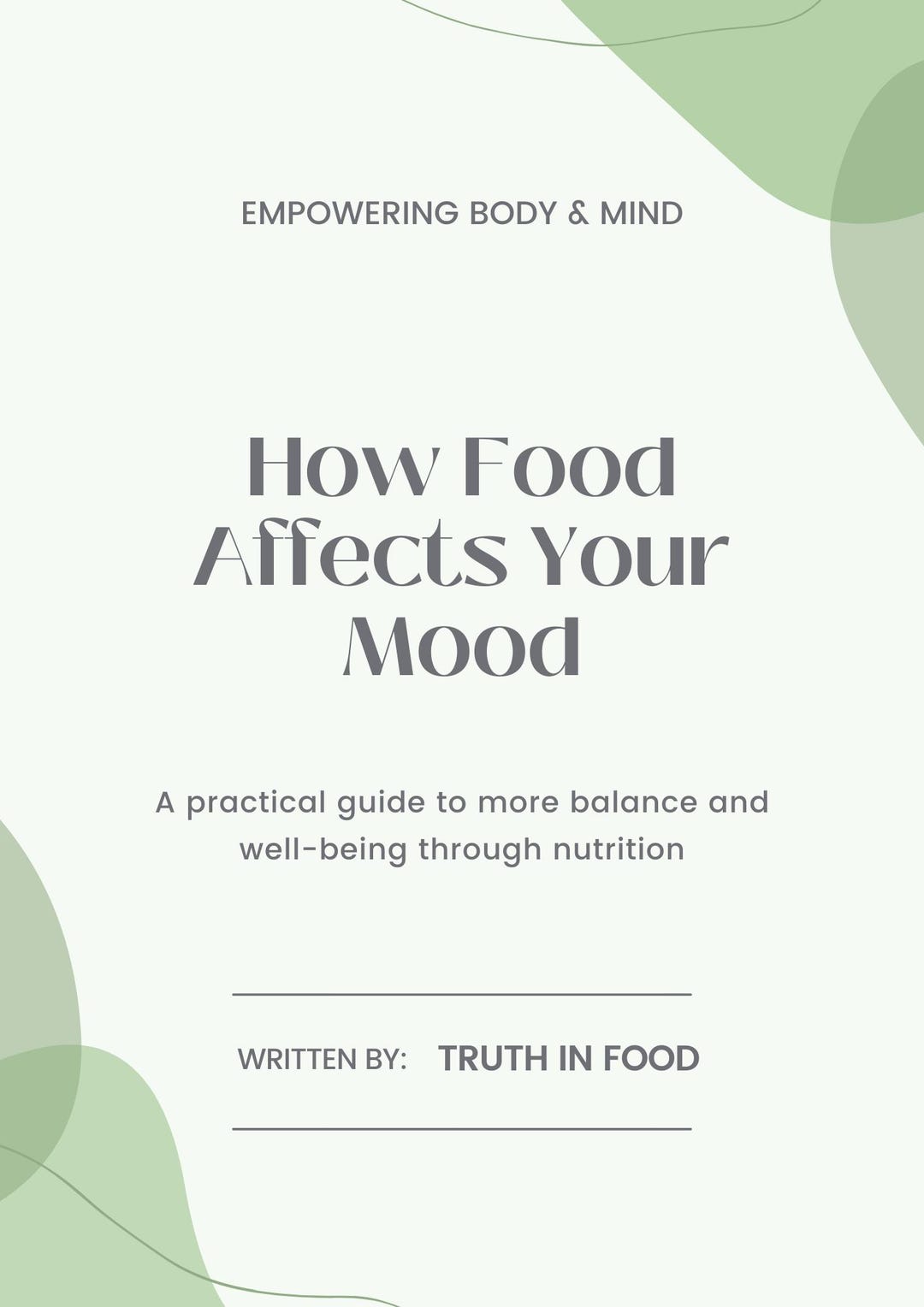 How Food Affects Your Mood – A Practical Nutrition Guide for Better ...