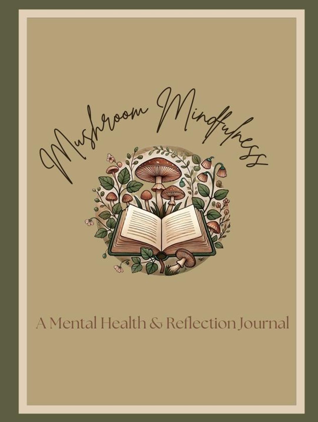 Mushroom Mindfulness| Printable Mental Health Journal PDF| Daily/weekly ...