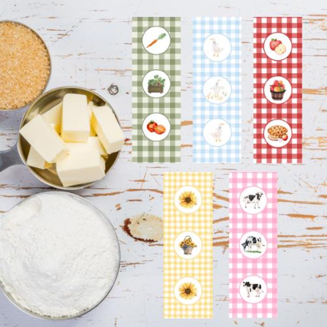 Momma’s Kitchen Bookmarks – Printable 90s Kitchen-inspired Set - Etsy