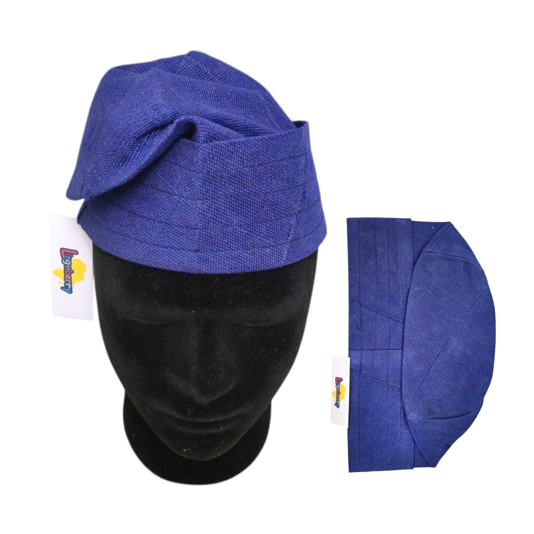 Premium Aso-oke Fila Cap – Traditional Yoruba Men's Hat - Etsy