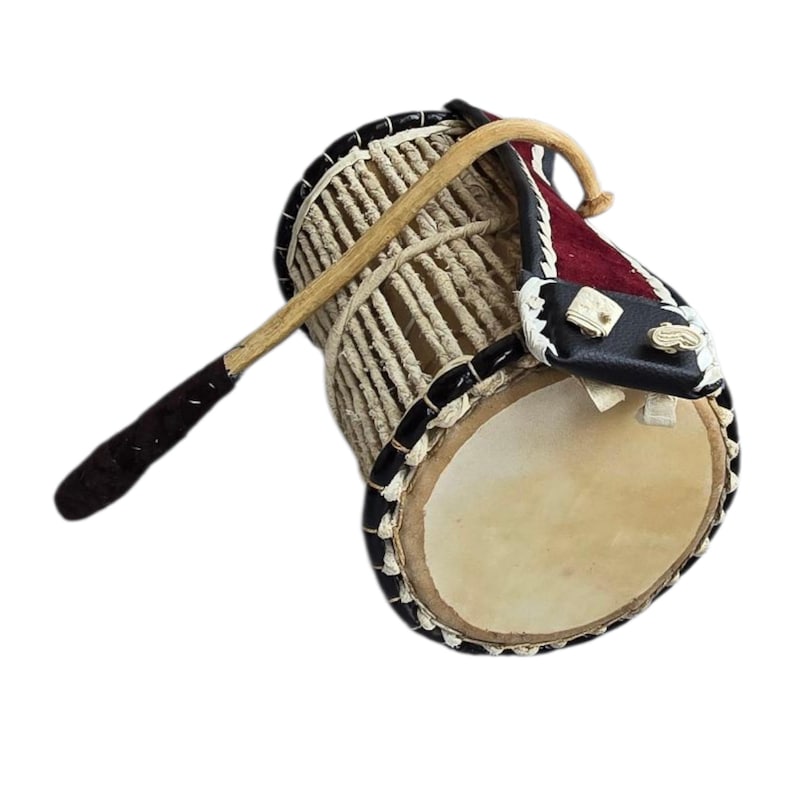 Handmade Nigerian Talking Drum (gangan): Traditional African Percussion ...