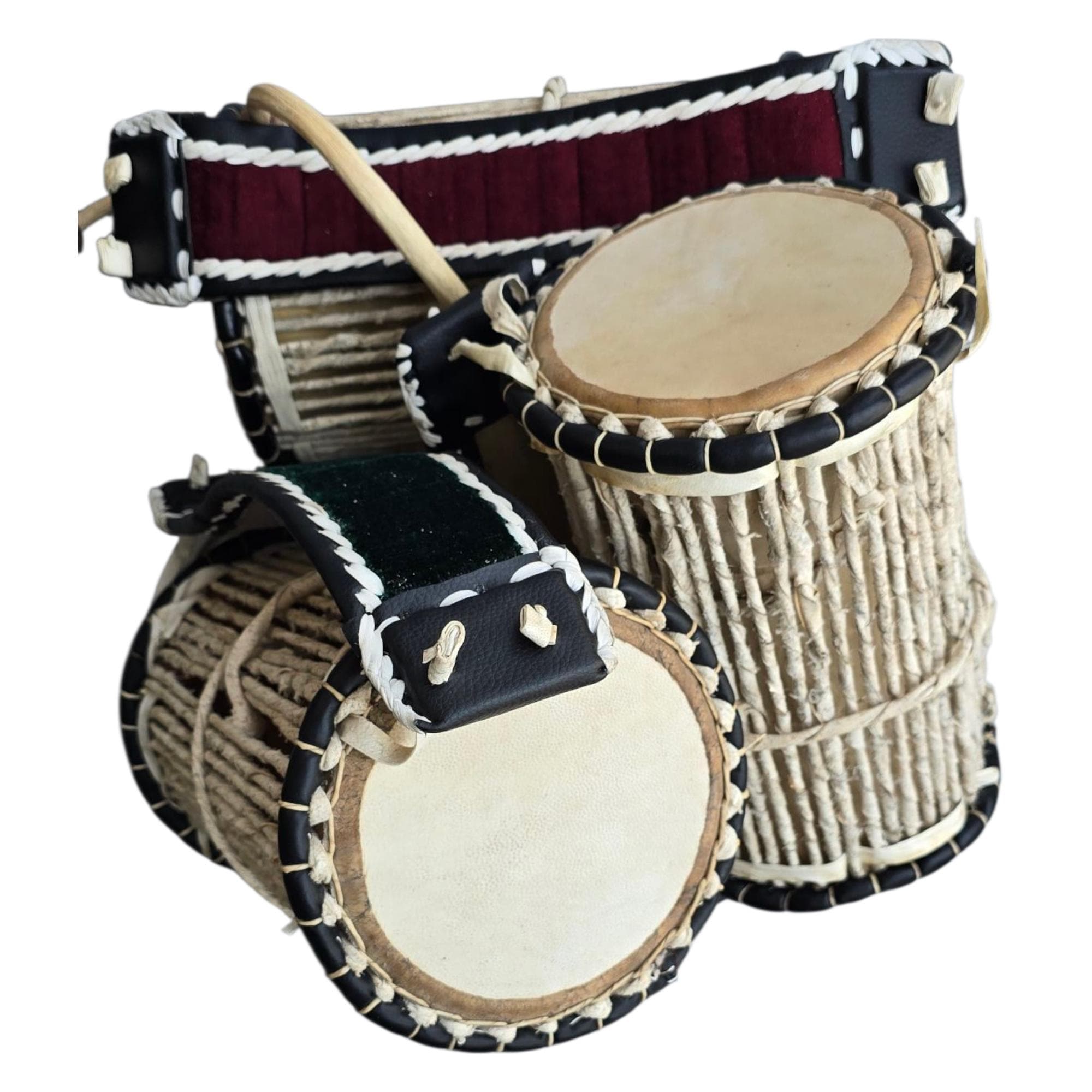 Handmade Nigerian Talking Drum (gangan): Traditional African Percussion ...