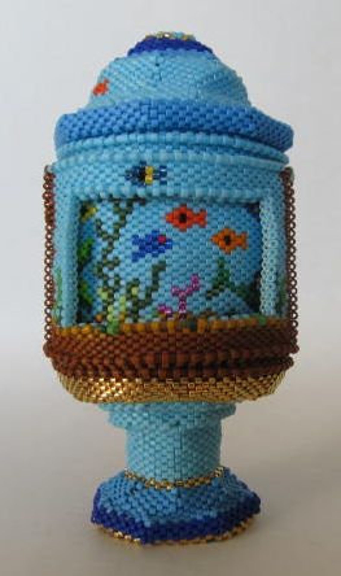 A Visit to the Aquarium A Double-layered Rotating Vessel - Etsy