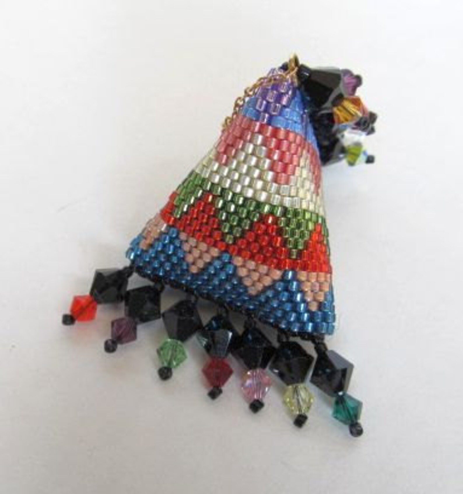 Beaded Triangles Humbug Tutorial - Etsy