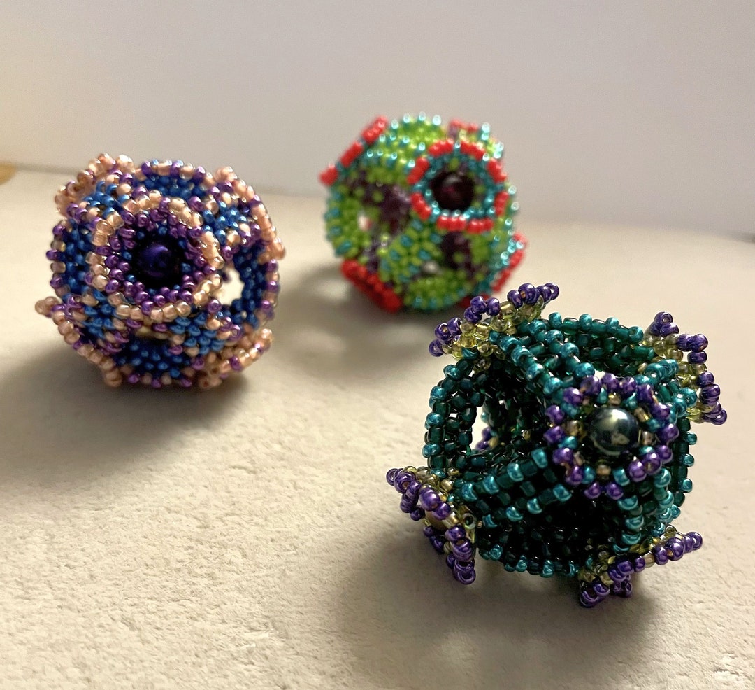 Blooming Beaded Ball Tutorial - Etsy