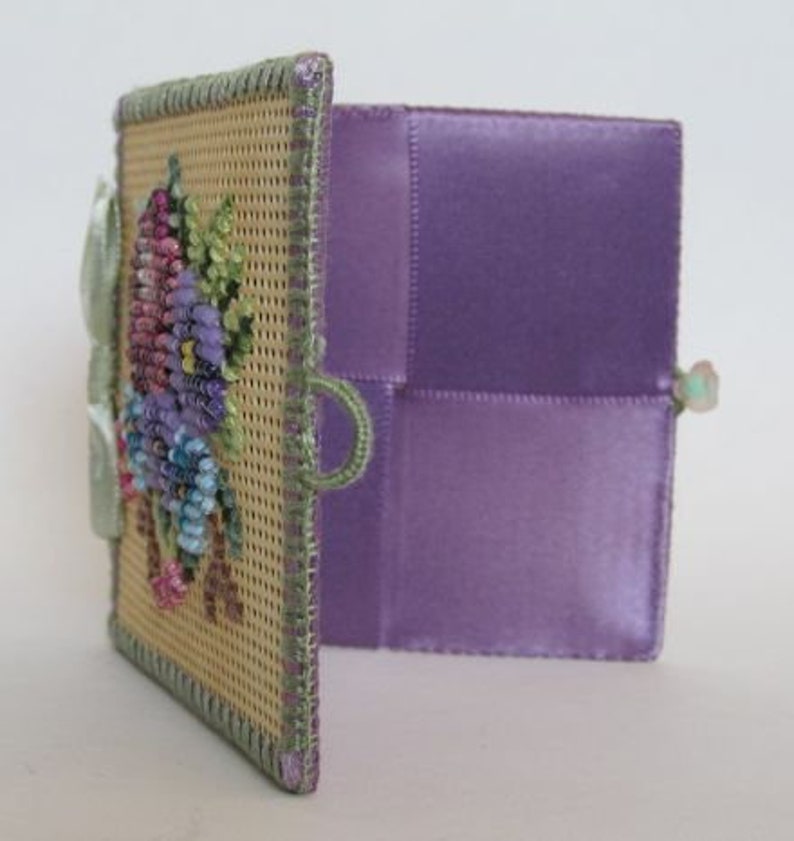 Perforated Paper Floral Needle Case Tutorial - Etsy