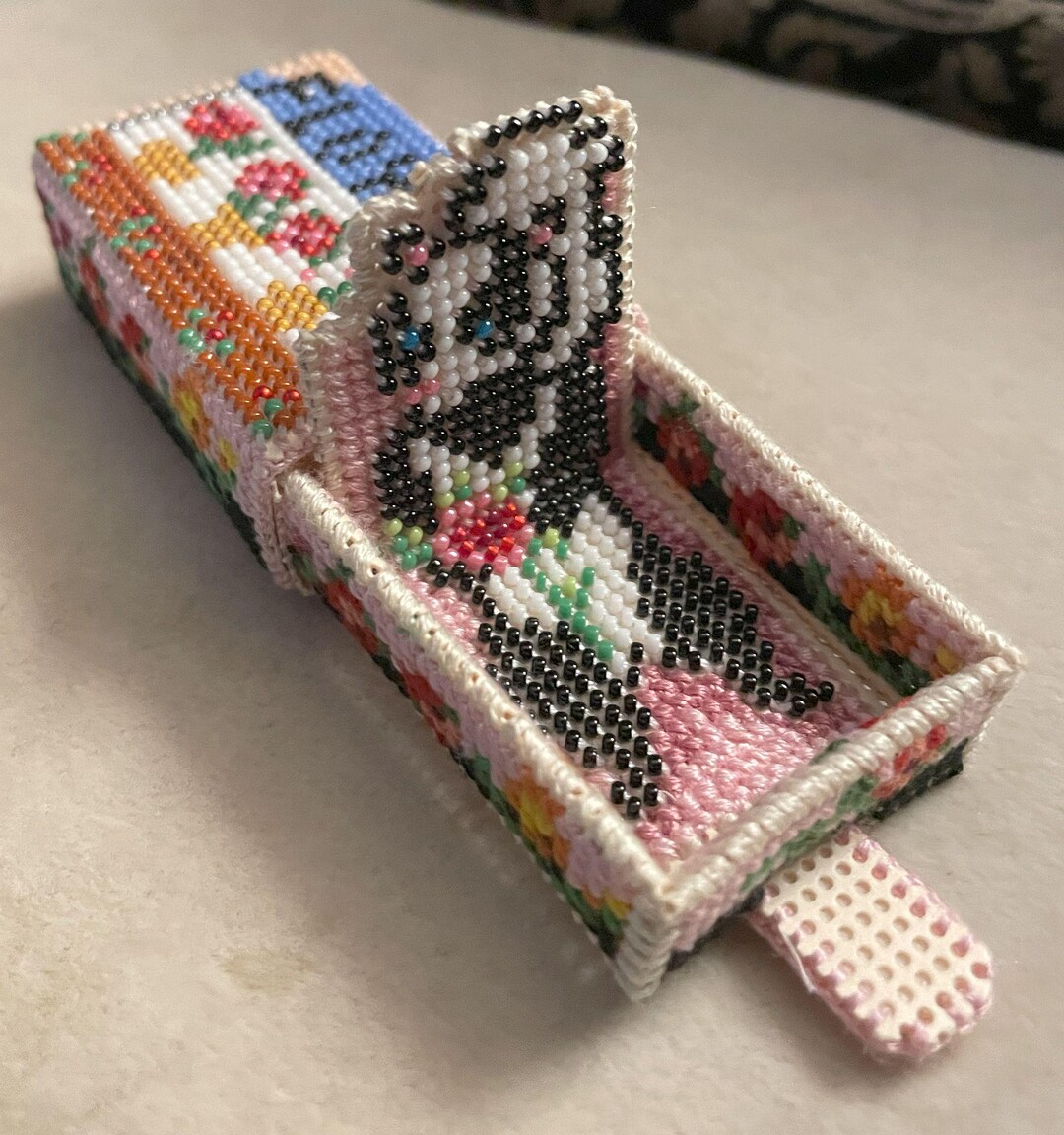 Perforated Paper Pop up Matchbox "smell the Roses?" Tutorial - Etsy