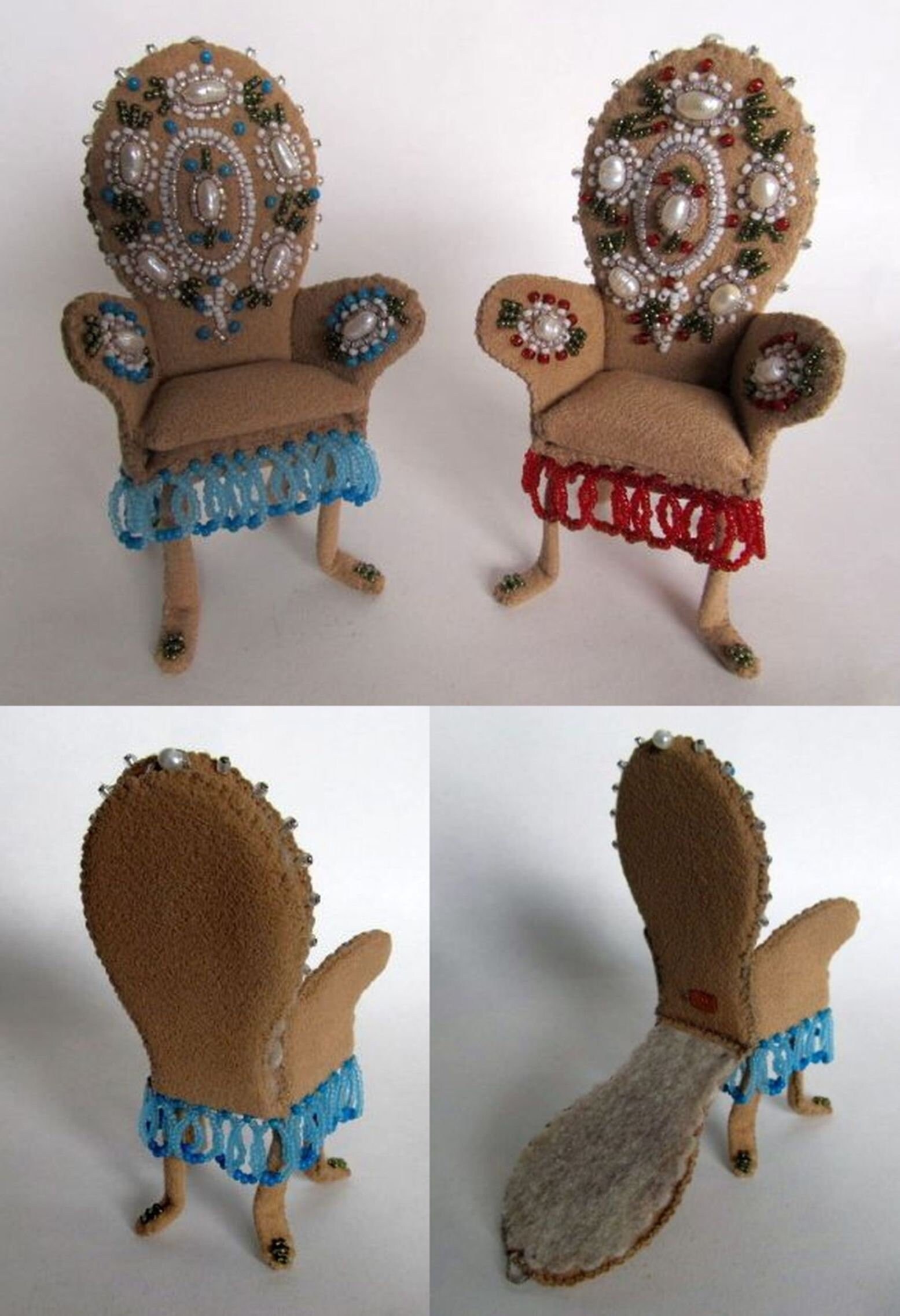 Bead Embroidered Chair Needlecase Tutorial - Etsy