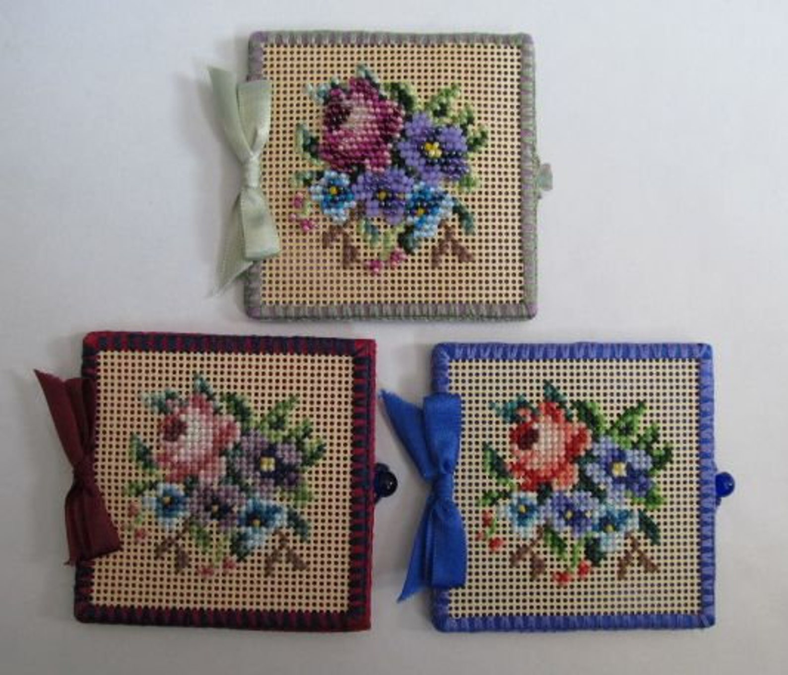 Perforated Paper Floral Needle Case Tutorial - Etsy