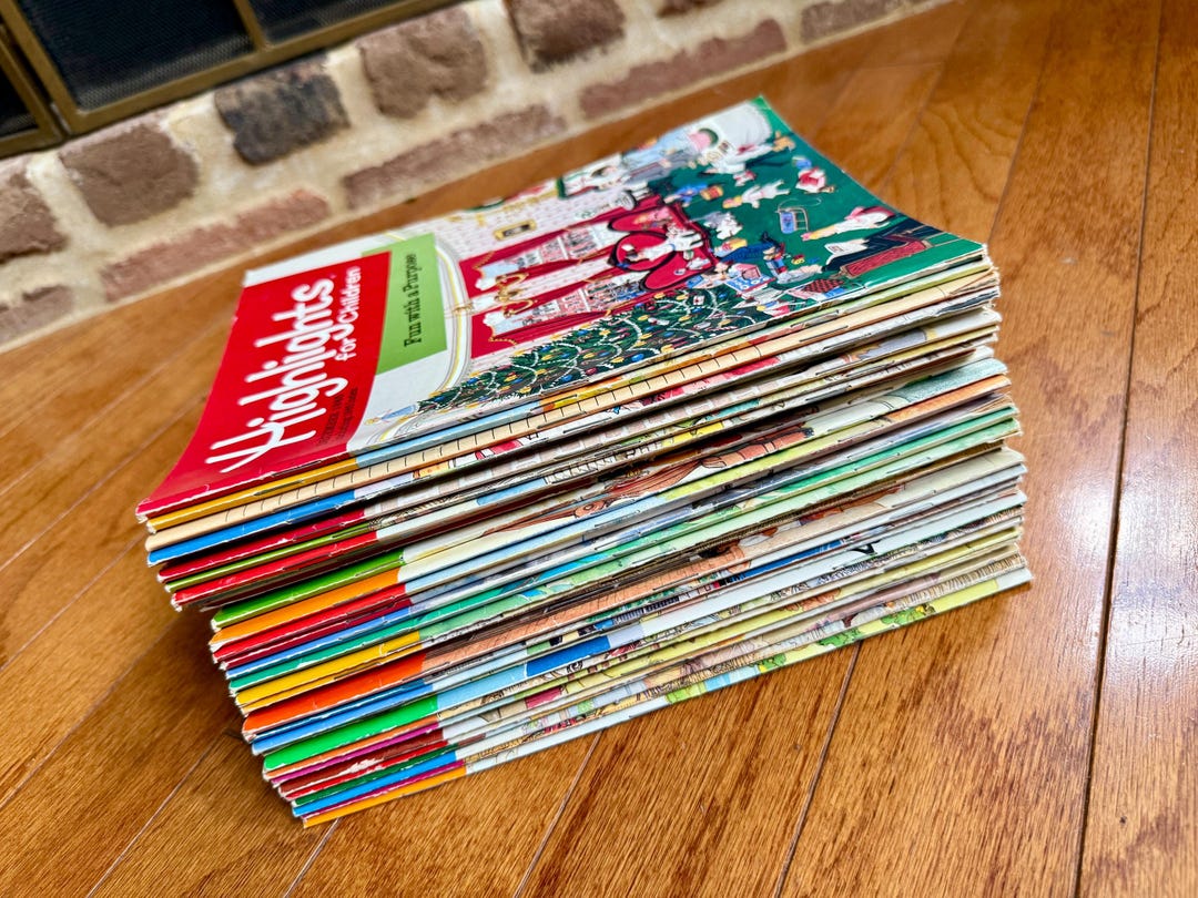 Vintage Highlights for Children Magazines – Lot of 30 (1986–1990) – Fun ...