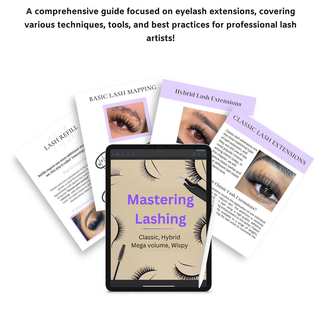Mastering Lashing Guide - Etsy