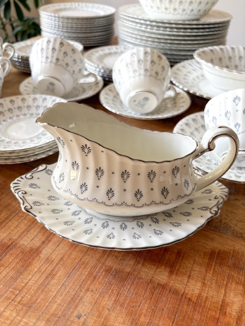 Vintage Paragon Regency China Set: Floral Bone China Dinnerware - Etsy