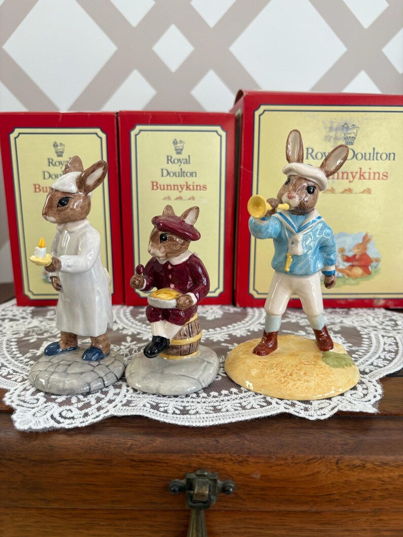 Royal Doulton Bunnykins Nursery Rhyme Figurine Choice - Etsy Canada