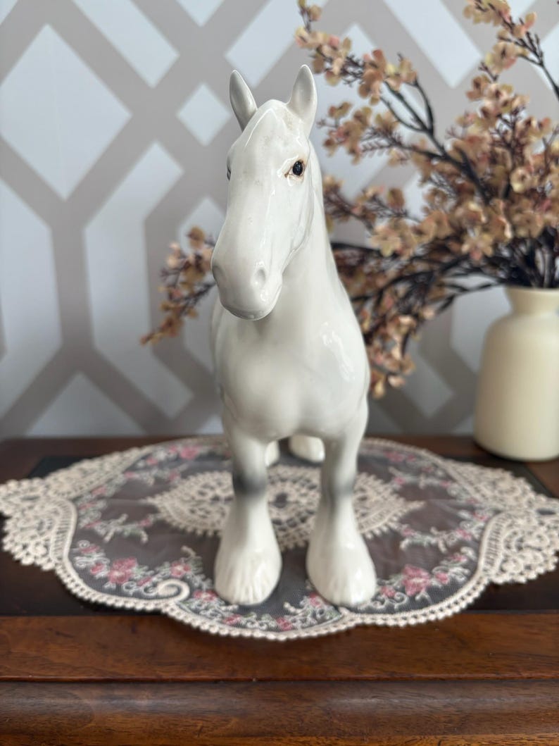 Beswick Shire Mare Horse Figurine – Rocking Horse Grey 8.5 Inch - Etsy UK