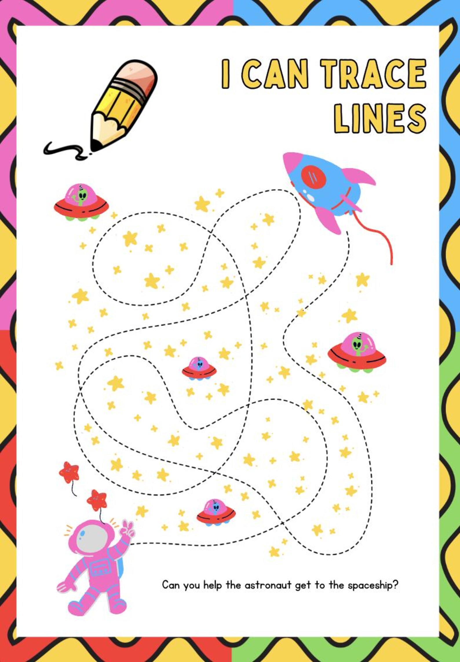 Personalised Name Tracing Worksheet - Custom Handwriting Practice ...