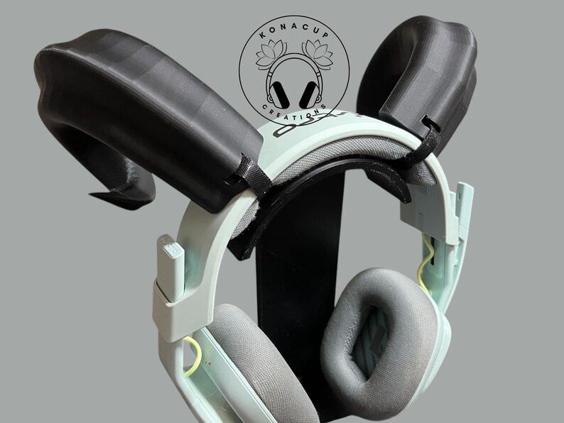 3D Print Swirly Horns Headset Decor, Gamer Headphones Accessory (STL ...