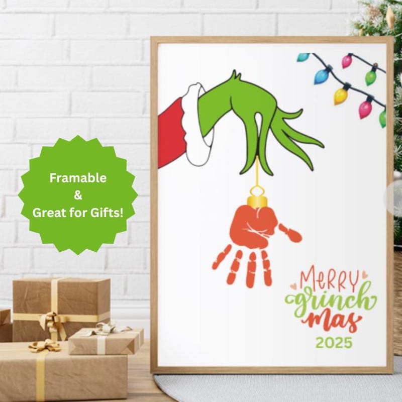 Grinch Craft for Toddlers - Etsy