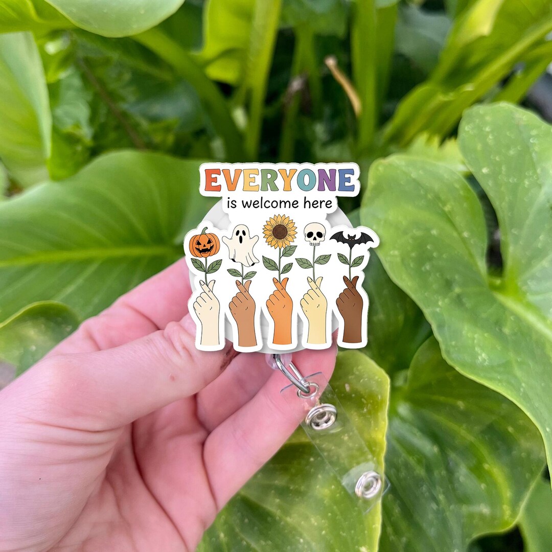 Inclusive Custom Shape Badge Reel: Diversity Work Accessory - Etsy