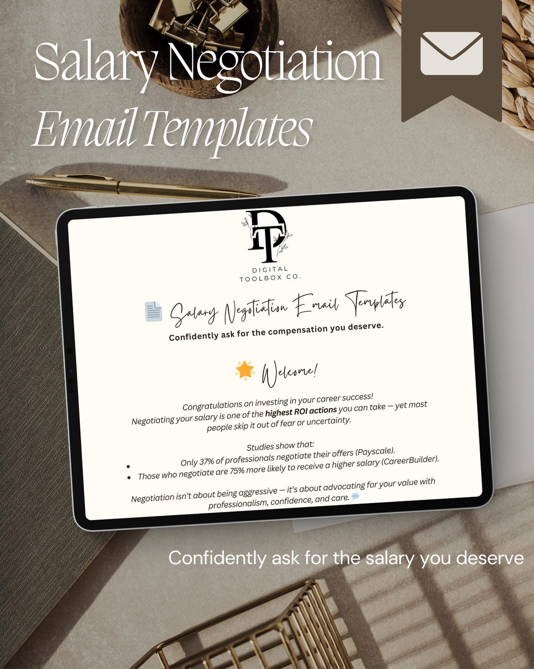 Salary Negotiation Email Templates | Job Offer Counter Email Pack ...