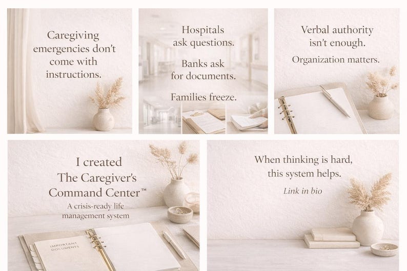 Emergency Caregiver Checklist – What to Do in the First 5 Minutes ...