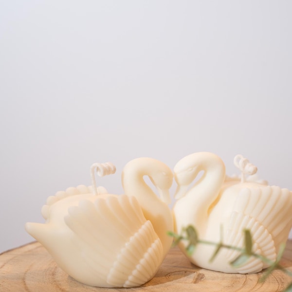 Swan Candle - Etsy