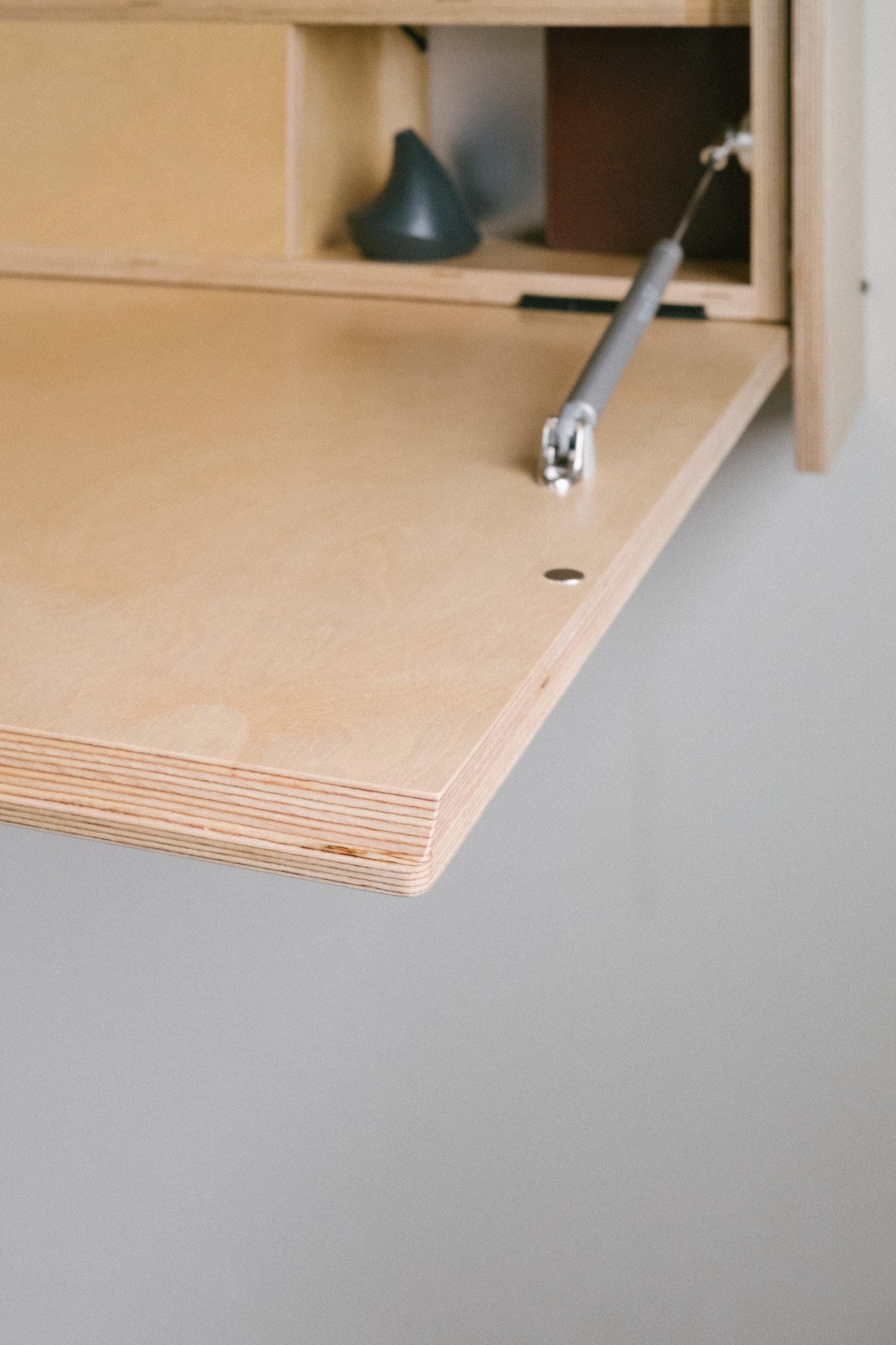 Wall-mounted, Fold-away, Electric Sit-stand Murphy Desk - the Murf - Etsy