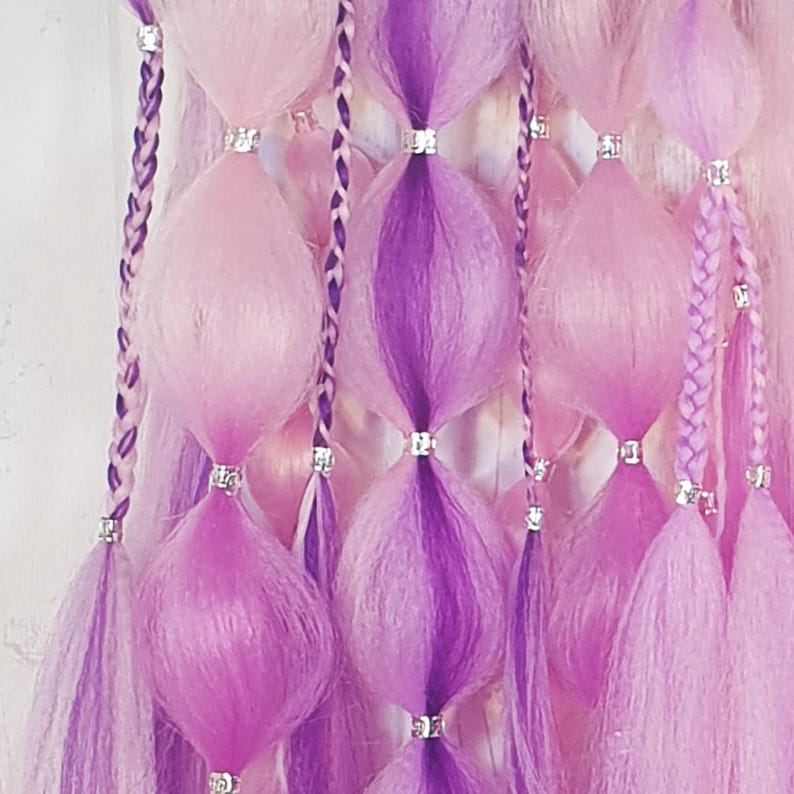Festival Braids, Jumbo Braids, Rave Braids, Party Hair, Bubble Braids ...
