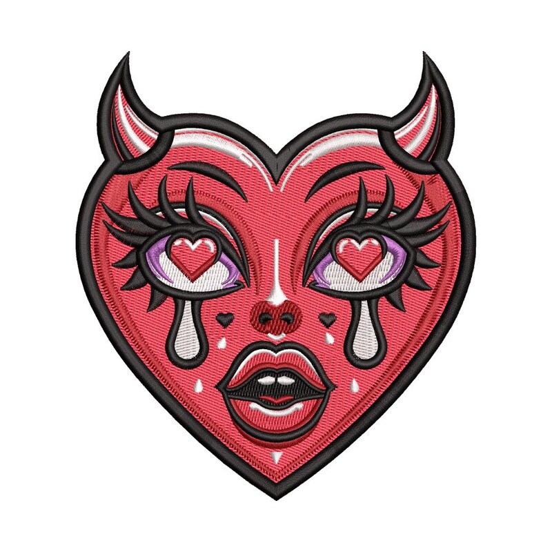 Red Devil Patch - Etsy