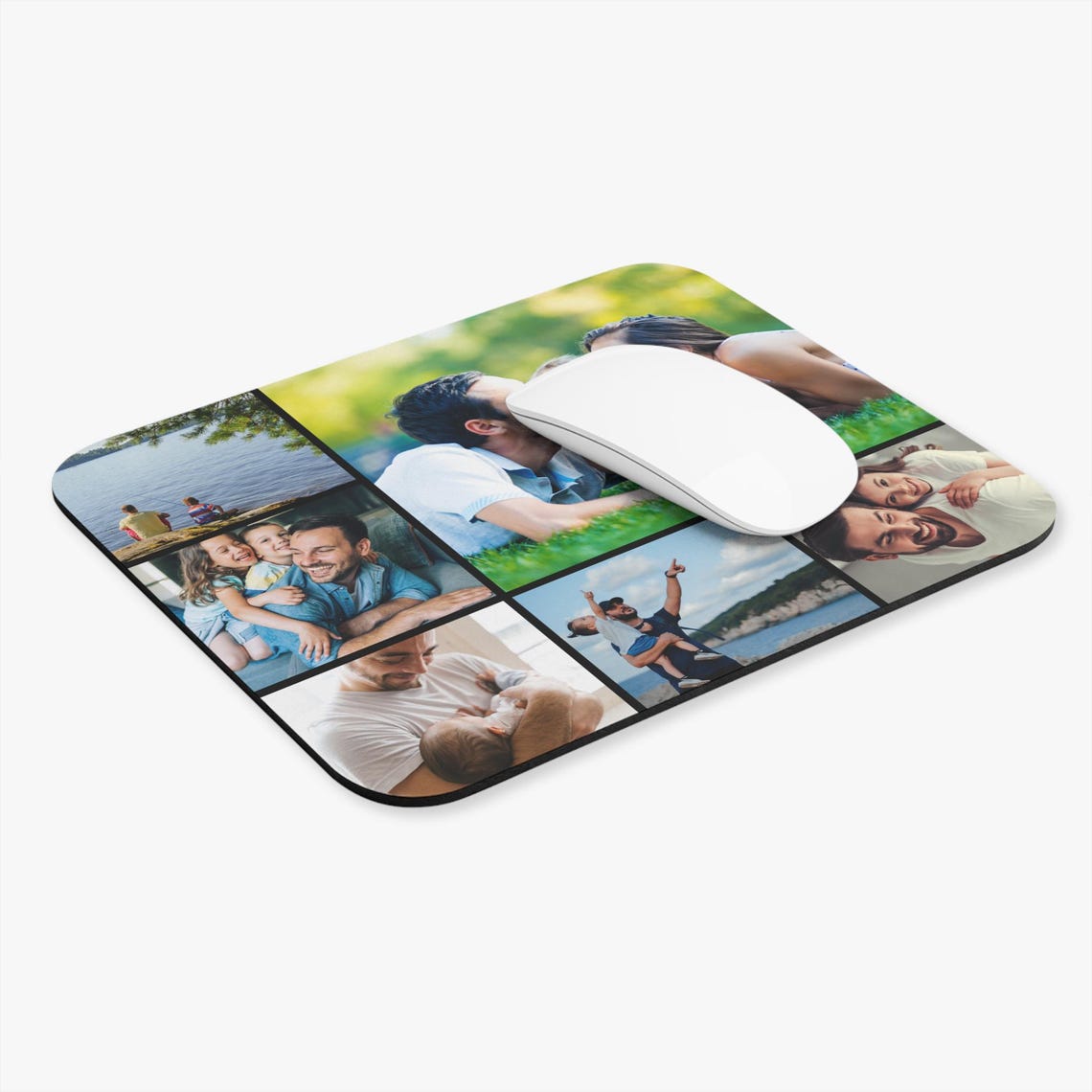 Personalized Family Photo Mouse Pad, Custom Desk Accessory, Gifts for ...