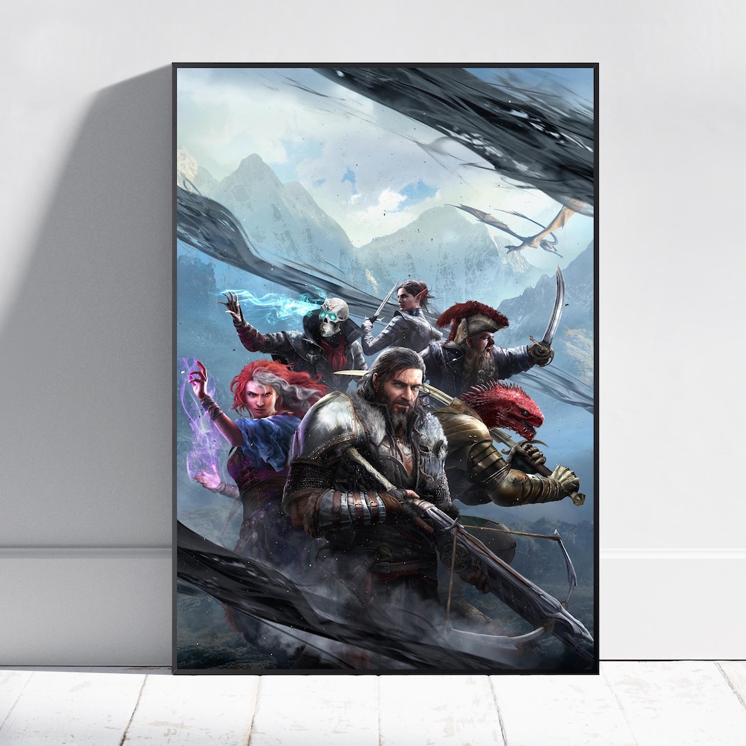 Divinity Original Sin Poster Poster, Lohse Wall Art, Game Poster, Home ...