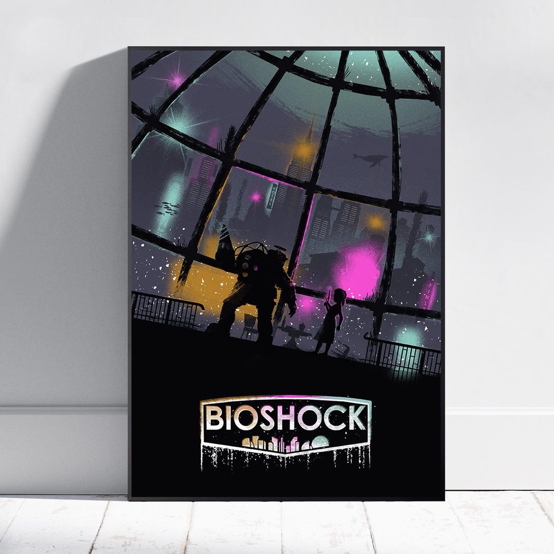 Bioshock Poster, Rapture & Columbia Wall Art, Game Poster, Home Decor ...