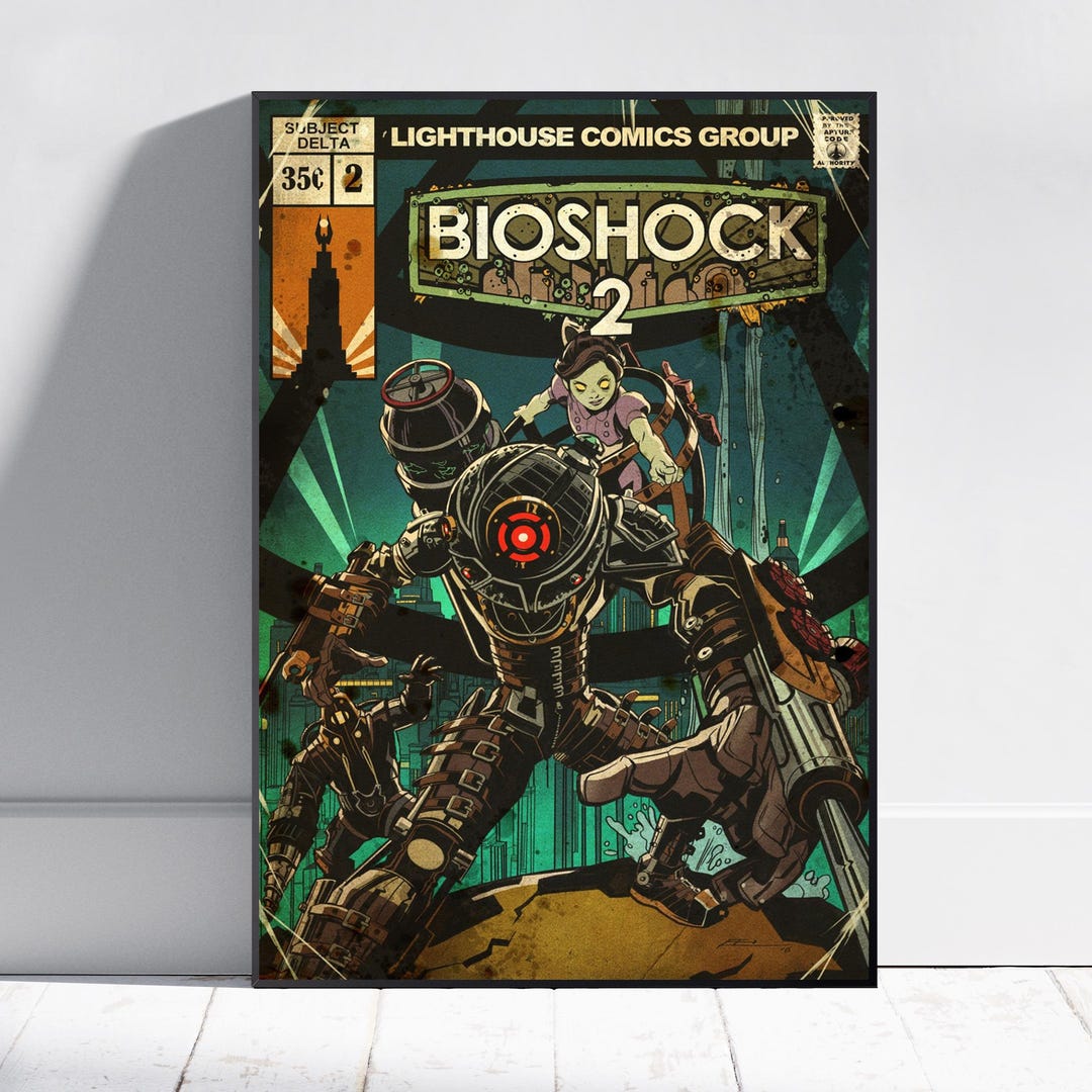 Bioshock Poster, Rapture & Columbia Wall Art, Game Poster, Home Decor ...