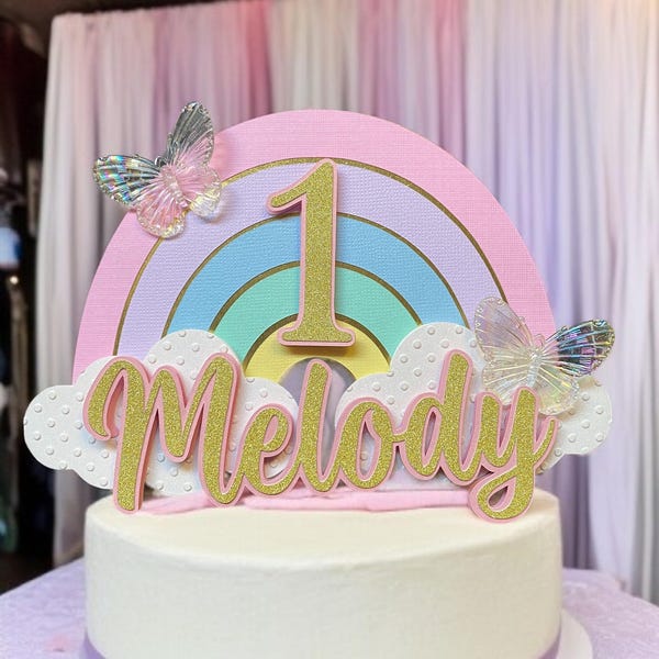 Butterfly Cake Topper - Etsy