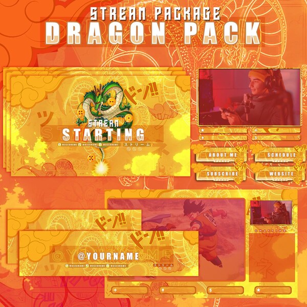 Dragonball Overlay - Etsy